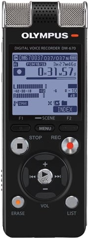 Olympus DM-670 Digital Voice Recorder, C - CeX (UK): - Buy, Sell, Donate